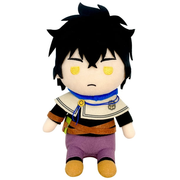 Black Clover - Yuno Sitting Pose Plush 6"H - Walmart Business Supplies