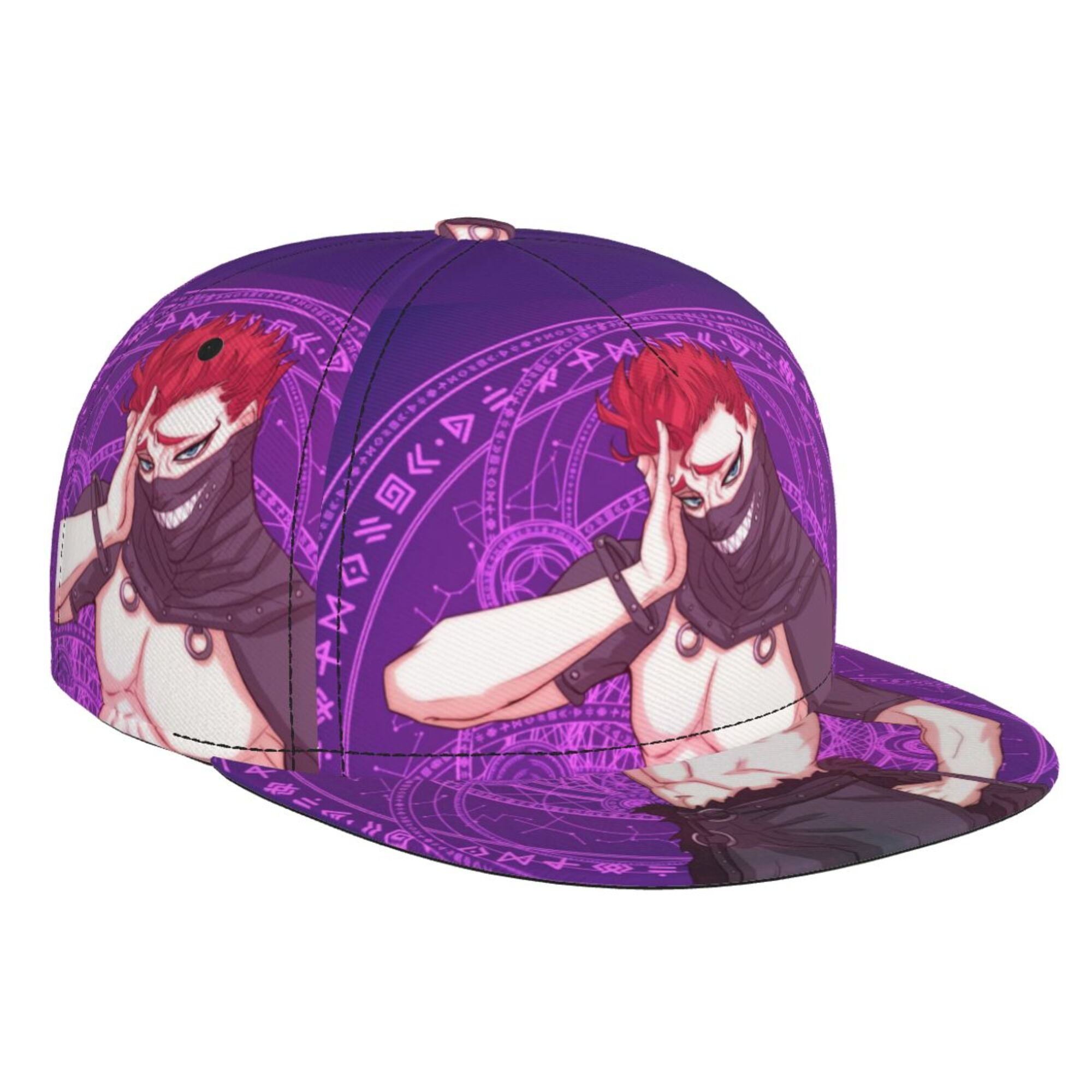 Black Clover Zora Ideale Baseball Cap For Men, Women & Kids, Classic Flat Brim Hat Hip Hop ...