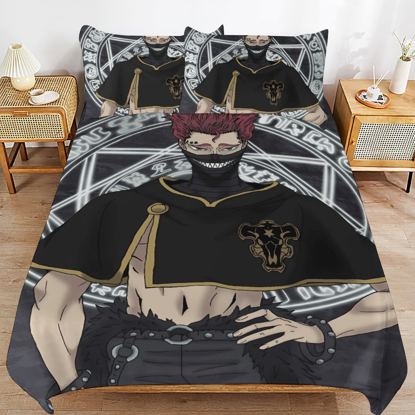 Black Clover Zora Ideale Bed Duvet Cover Microfiber Bedding Sets 3D ...