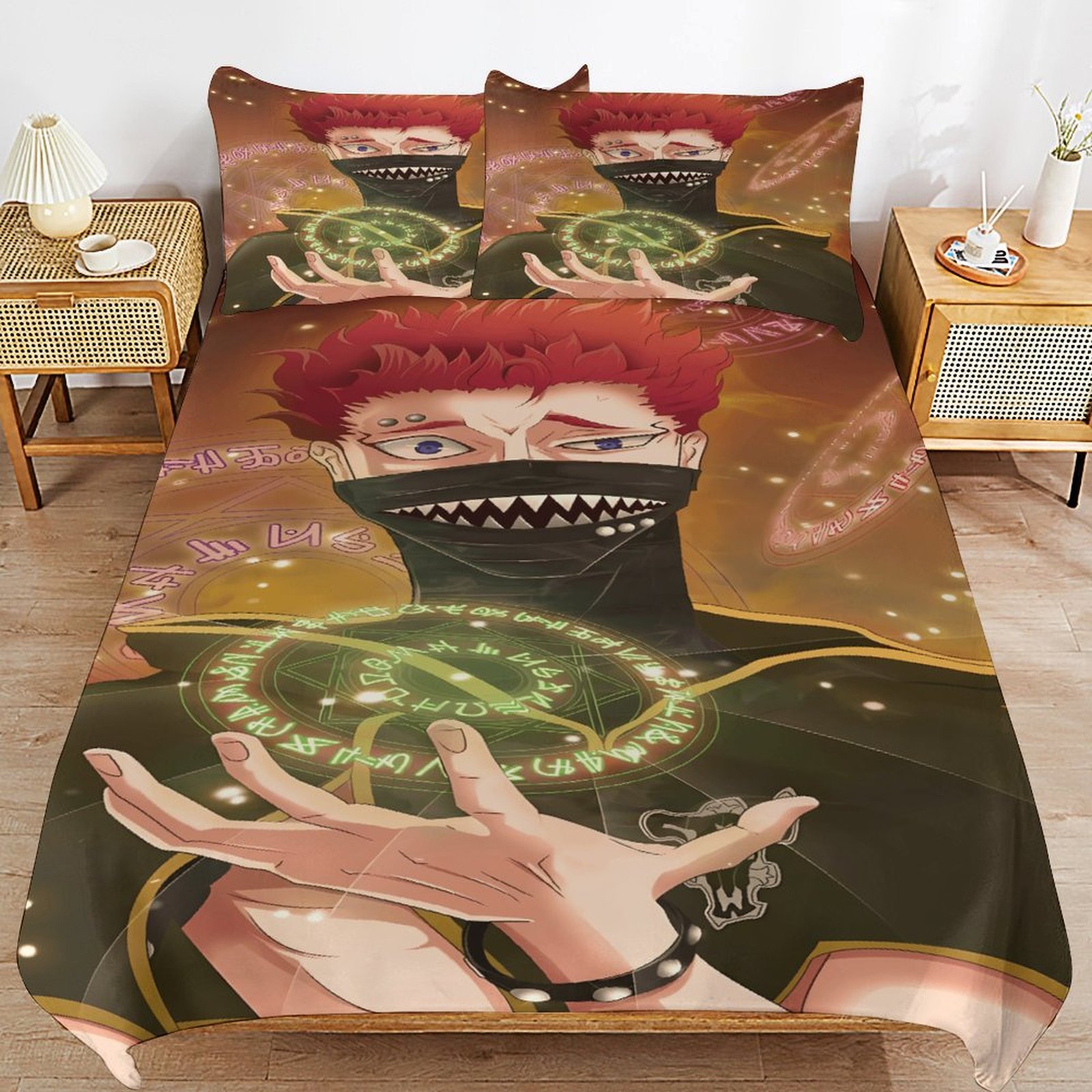 Black Clover Zora Ideale Bed Duvet Cover Microfiber Bedding Sets 3D ...