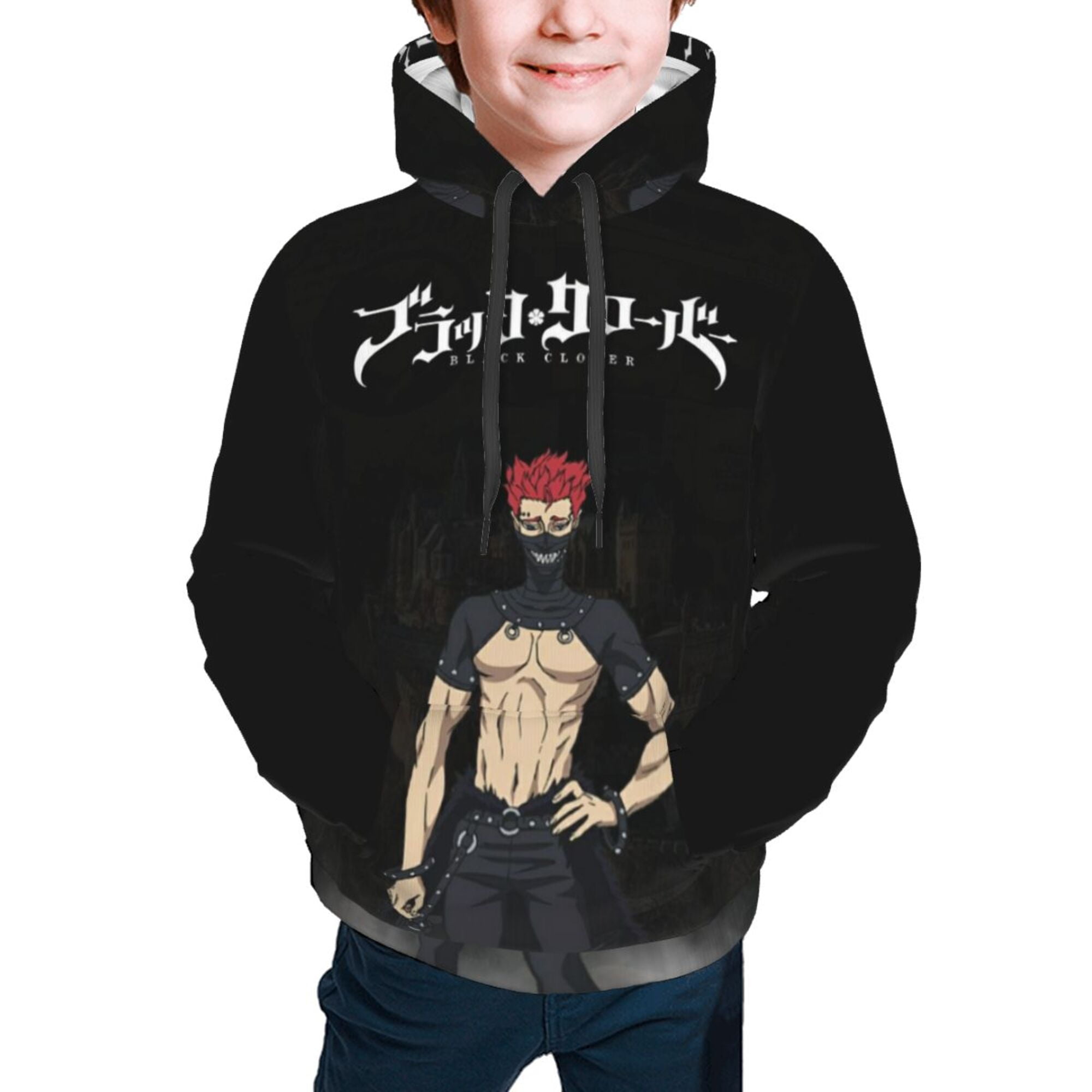 Black Clover Zora Ideale Kids' Hoodie 3d Print Sweatshirt Soft Pullover ...