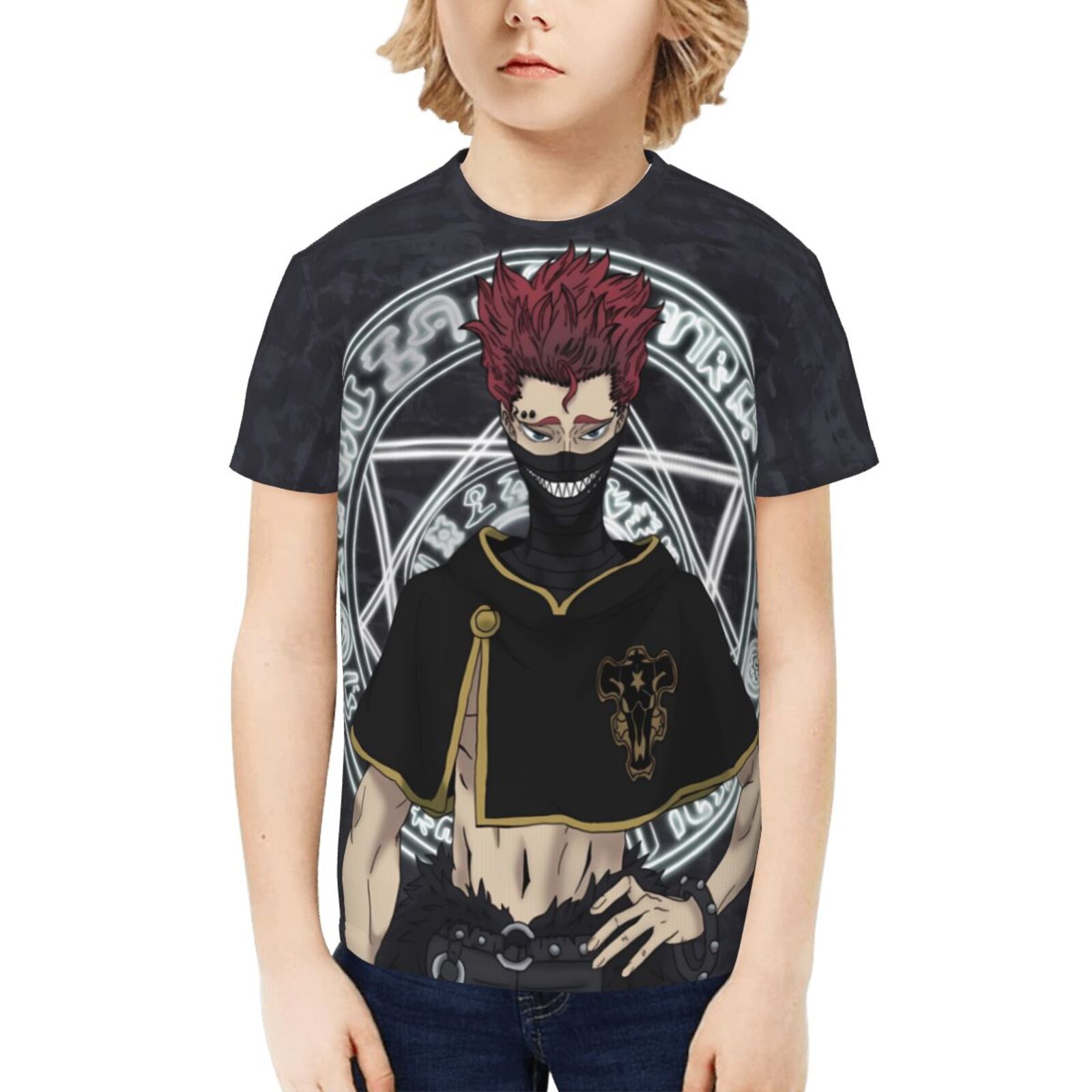 Black Clover Zora Ideale Kids T-Shirt 3d Printed Graphic T-Shirts Boys ...