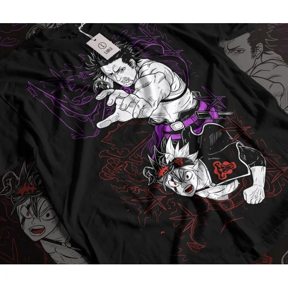 Black Clover Zora Ideale T-shirt Comic,Bull,Magic,Demon,Yami,Anime ...