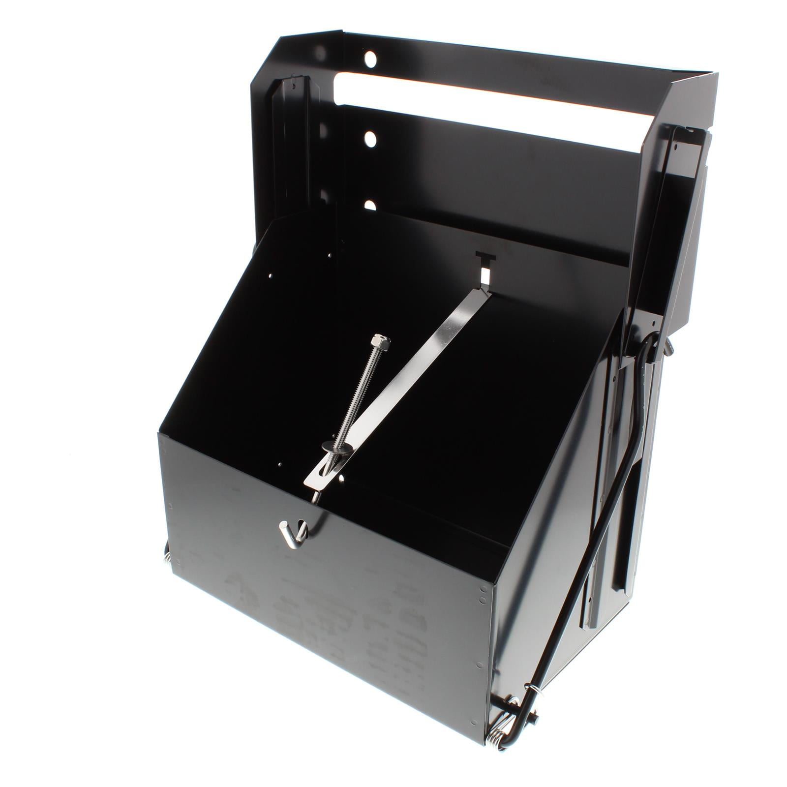 Black Coated Steel Drop-Out Remote Battery Box: Lockable, Adjustable ...