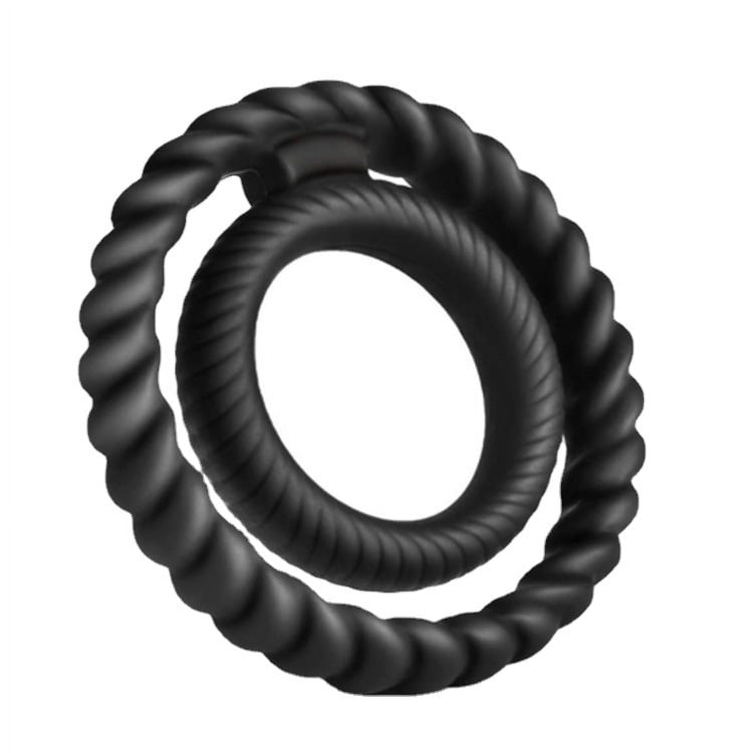 Black Cock Rings For Erection Enhancing Penis Rings For Men Erection Sex Rubber Penis Rings