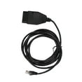Black Coding Cable Enet Interface Cable Obd2 Programming Cable