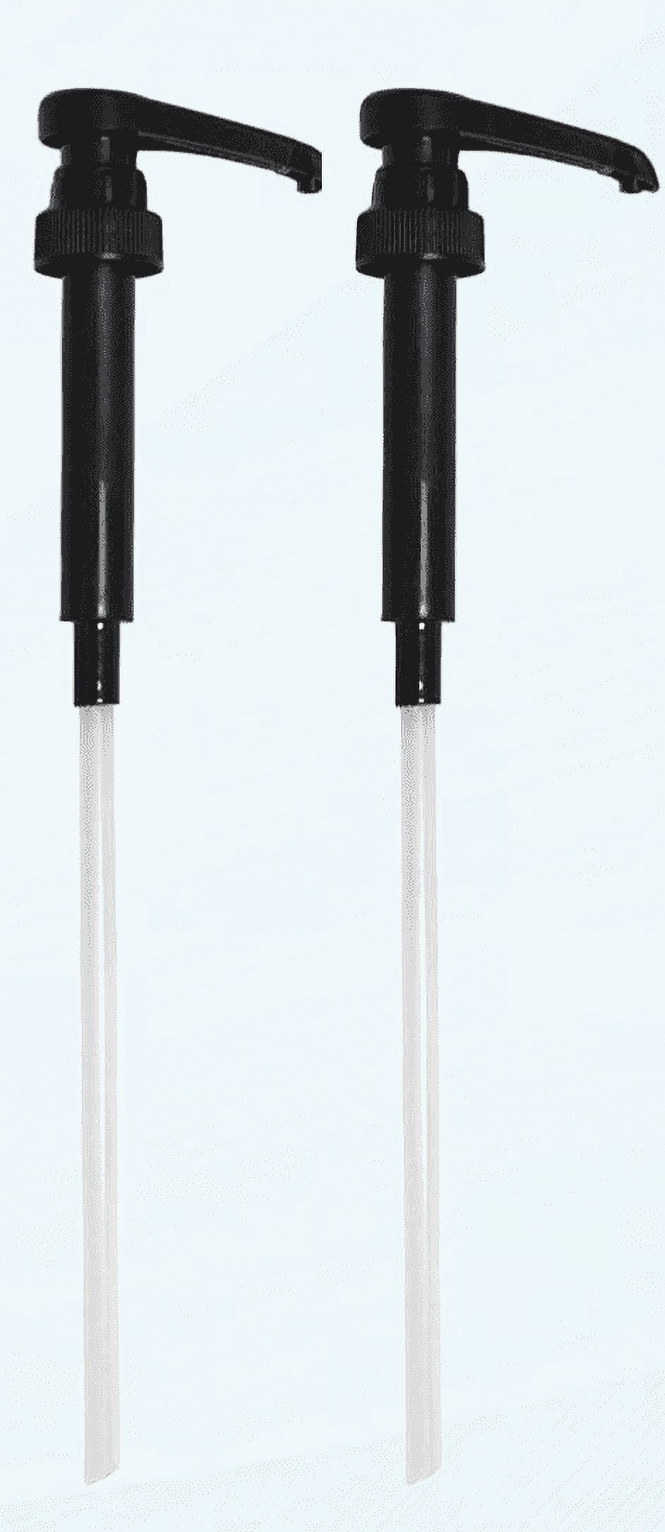 Black Coffee Syrup Pump (Pack of 2) - Fits Torani, Starbucks, Top ...