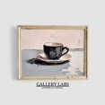 Black Coffee Wall Art Restaurant Decor Able Modern Cafe Art Minimalist ...
