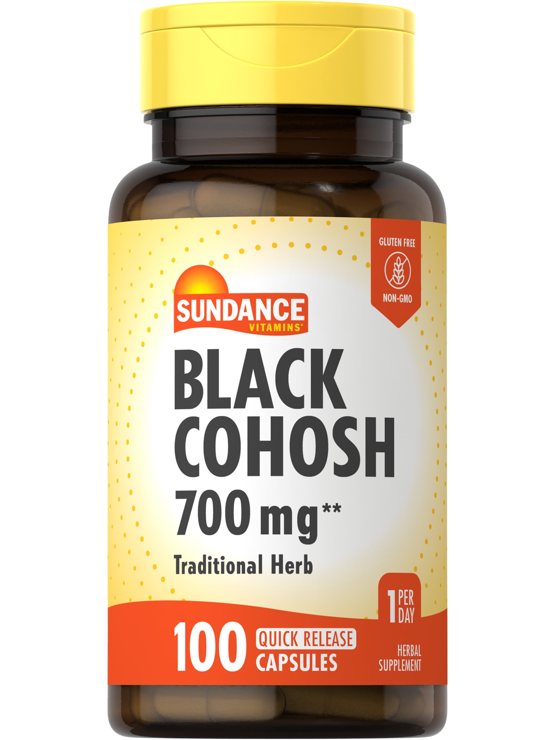 Sundance Vitamins Black Cohosh Pills, Original Menopause Support ...