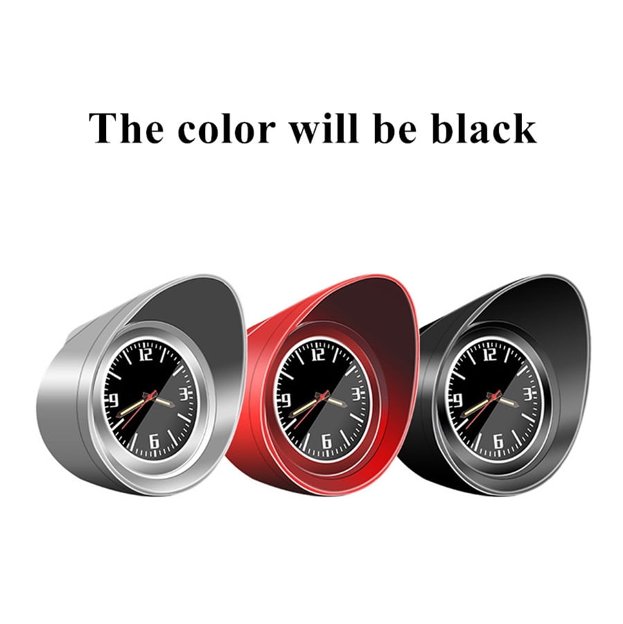 Black Color Car Truck Interior Dashboard Clock Automotive Luminous ...