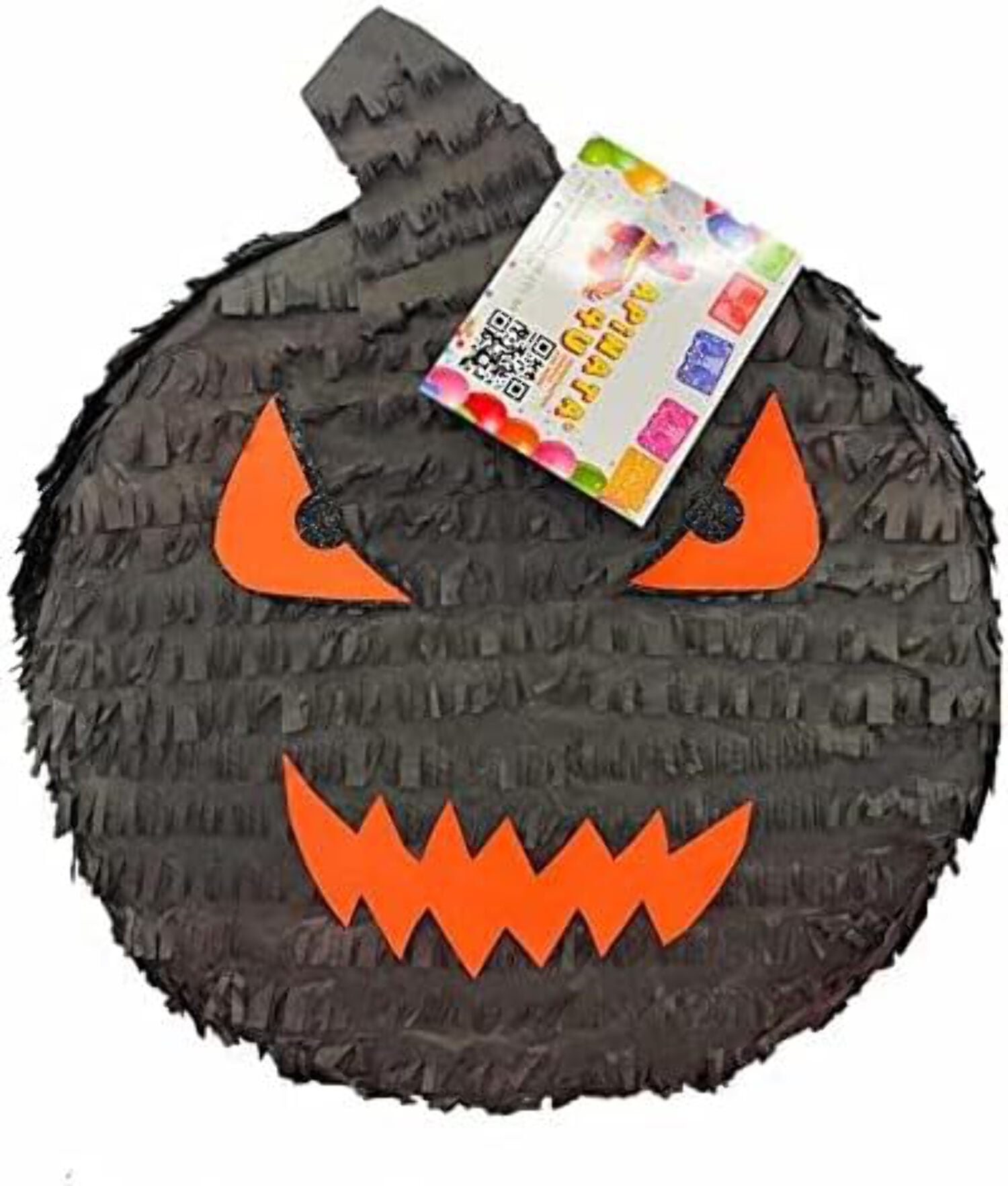 Black Color Halloween Pumpkin Pinata Scary Theme Happy Halloween Fall ...