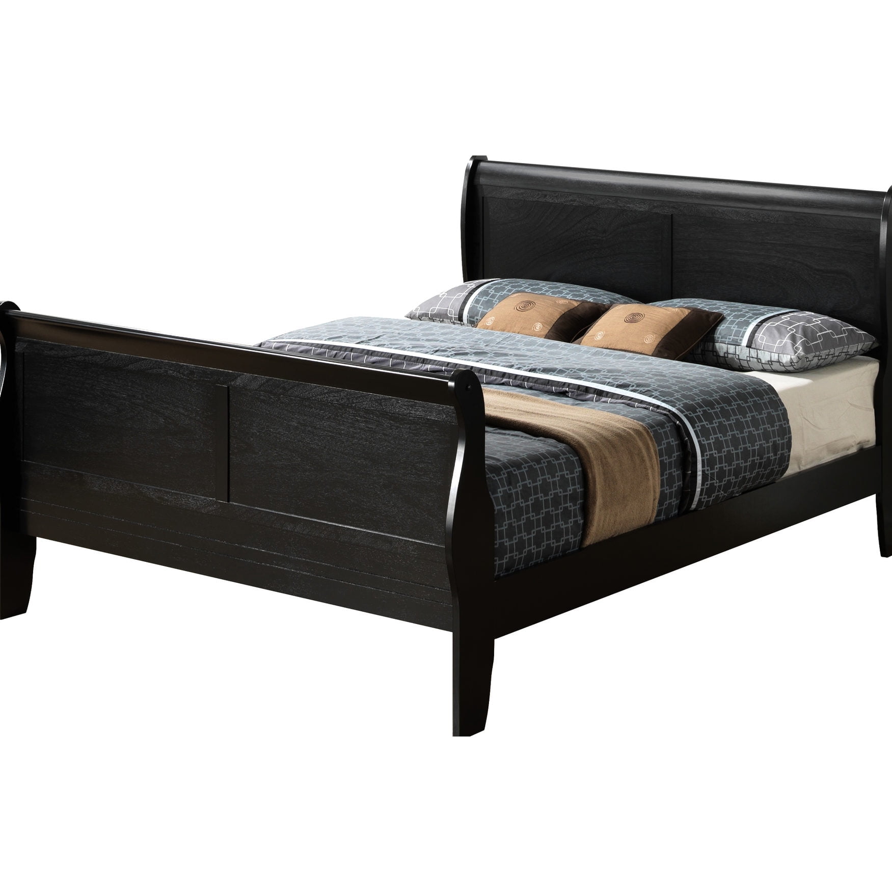 Black Color Scheme, Particle Board Build - Supportive Design - Bedroom ...