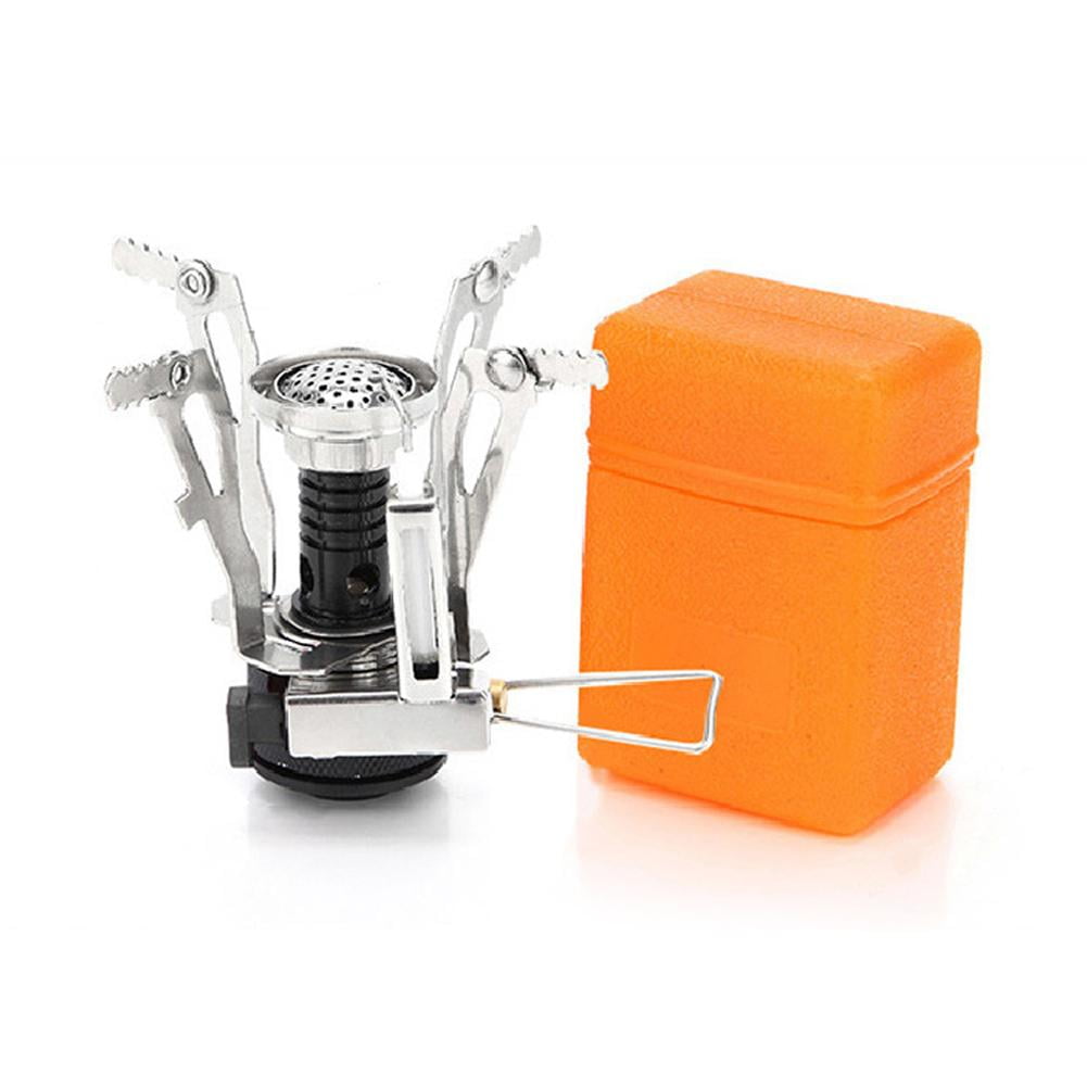 Black Column Black Ignition Picnic Camping Integrated Mini Stove With ...