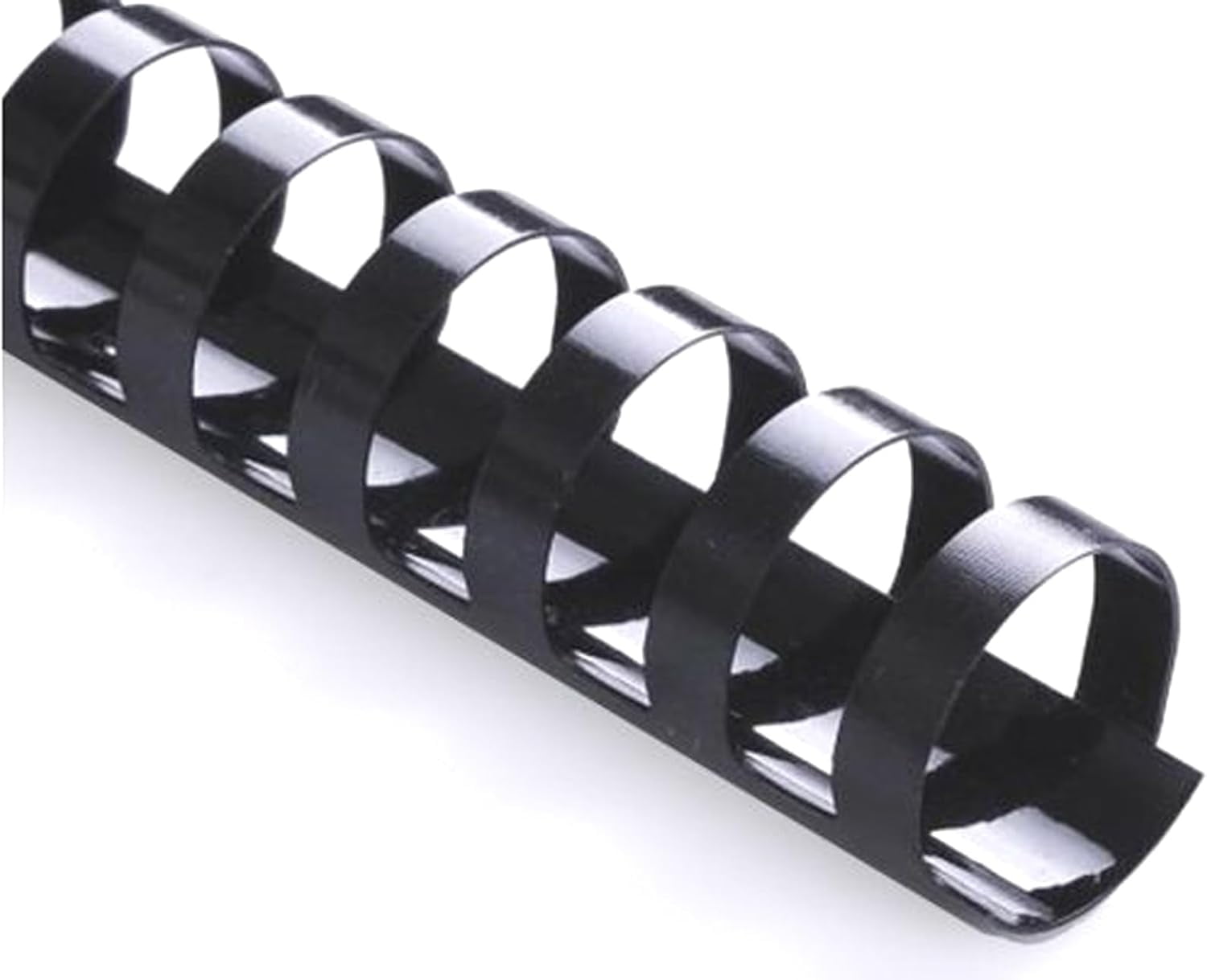 Black Comb Binding Spines 7/16-inch [pk of 300] 11mm - Walmart.com