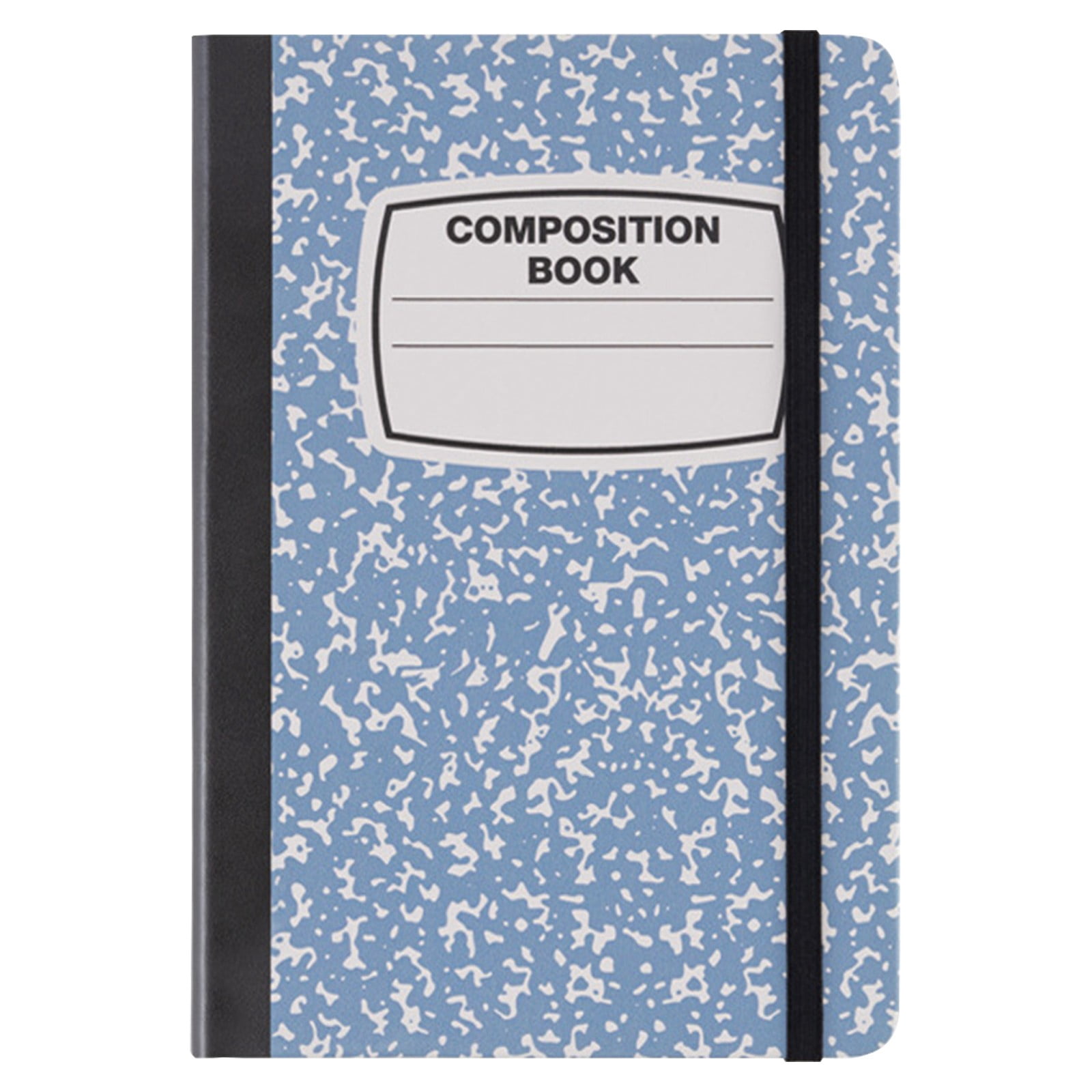 Black Composition Notebok with 150 pages colege ruled paper. 8.5 x 11 ...