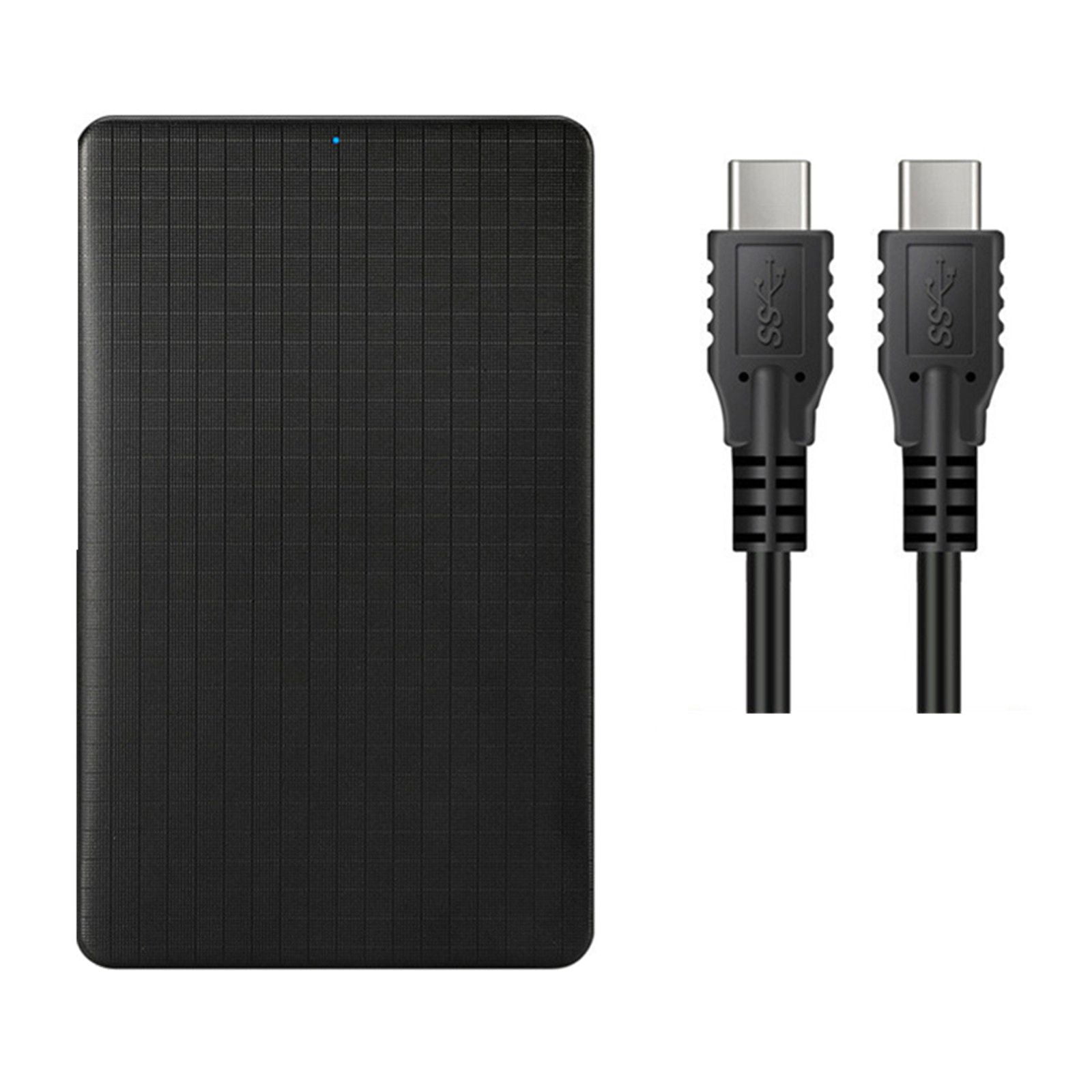 ENTSASMO Black Connectors Type-C SSD Converter SATA SSD Enclosure Type ...