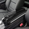 Black Console Armrest Box Panel Cover Trim For 10-15 Mercedes-Benz W212 ...