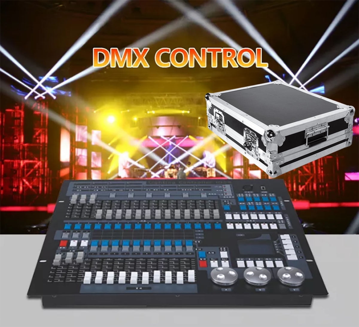 Delibang Black Console DMX & MIDI Operator, 1024 Channel Light ...