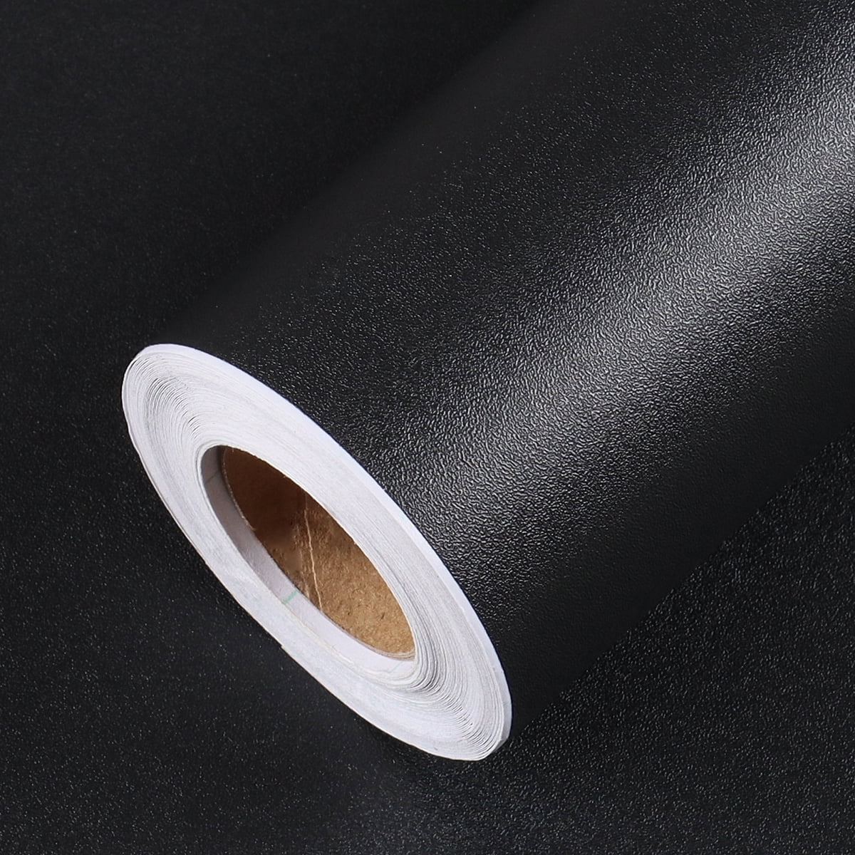 Black Contact Paper for Cabinets 400"X15.8" Ababoorty Black Wall Paper Roll for Bedroom Self ...