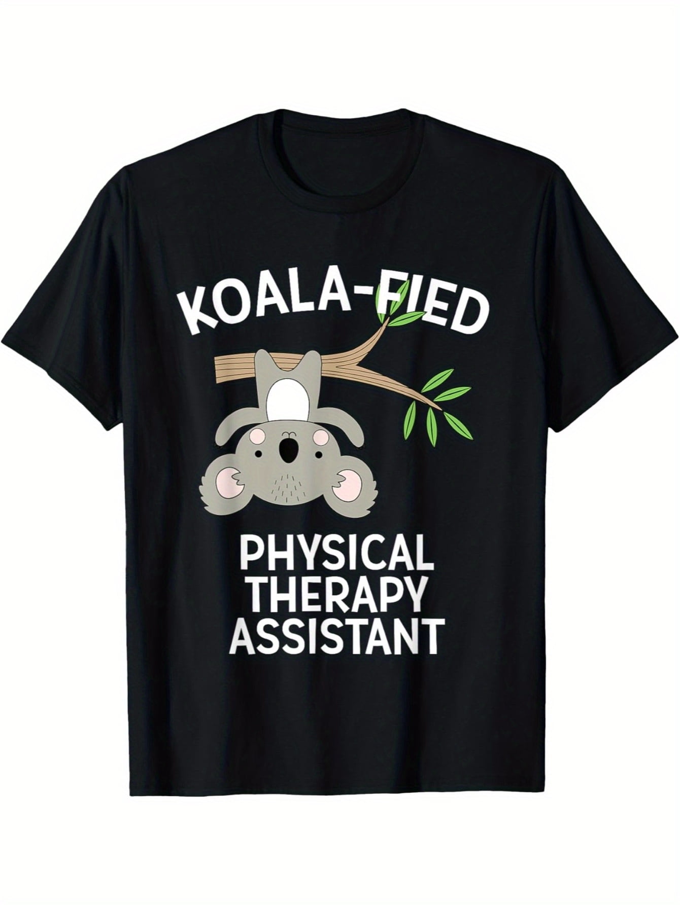 Black, Cotton T-Shirt in Black Color, with Red Leaf Design. an Ideal ...