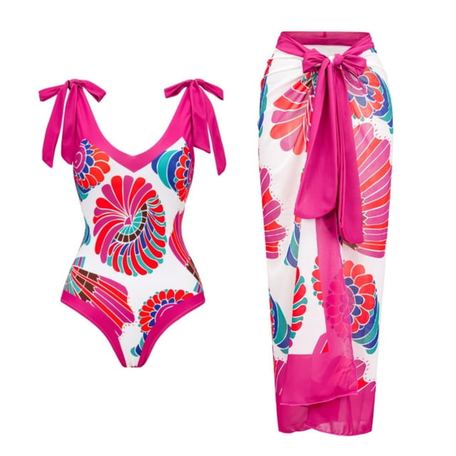 Black Cover Up for Swimsuits Women Vintage Colorblock Abstract Floral ...