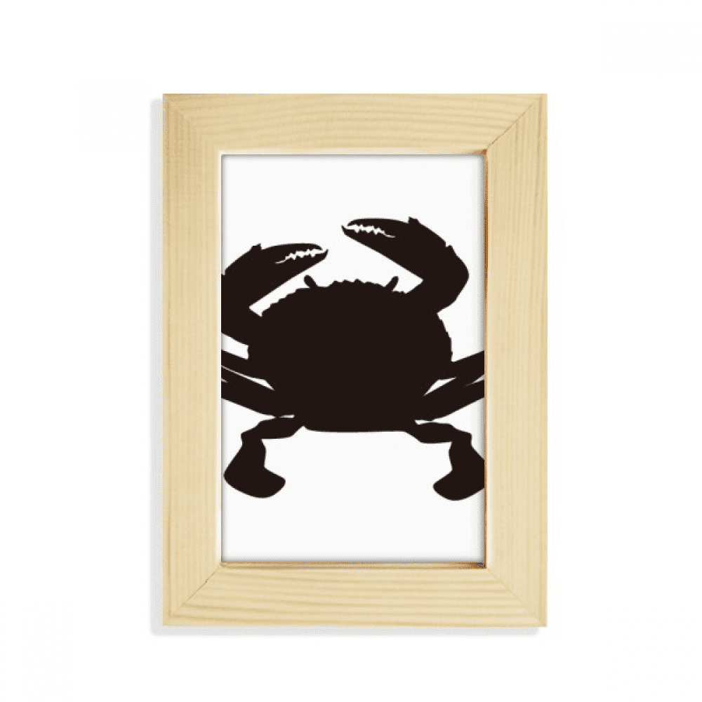 Black Crab Pattern Marine Organism Desktop Display Photo Frame Picture ...