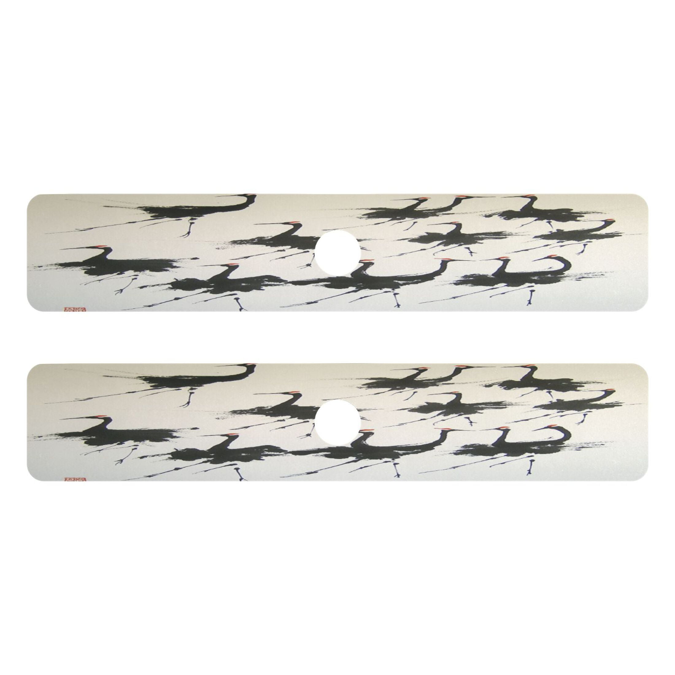 Black Crane Extra Long Silicone Algae Sink Mat 30x5.4in 2 Pack ...