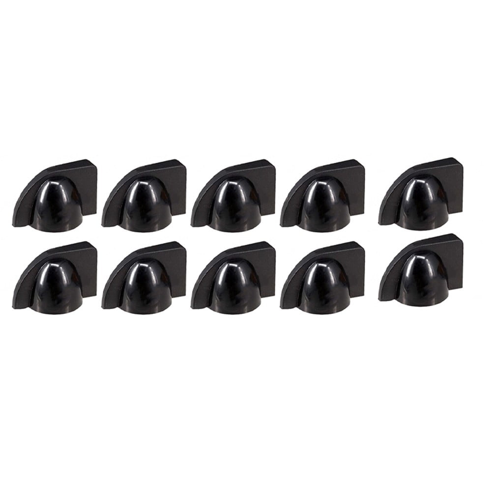 Black Cream Chicken Head Amp Control Knobs Pack Of 10 Plastic Knobs For ...