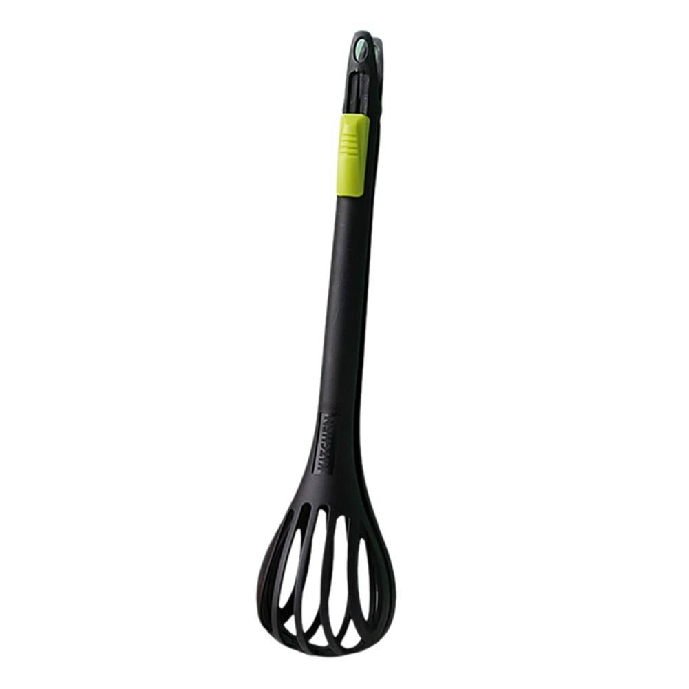Black Creative Multi-Purpose Nylon Egg Beater Dual-Purpose Food Clip ...