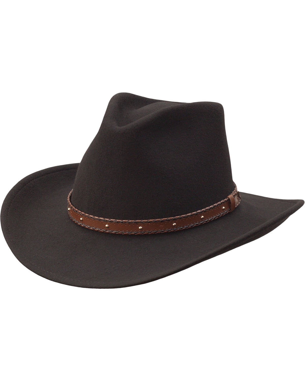 Black Creek Men's Crushable Wool Hat - BLK - Walmart.com
