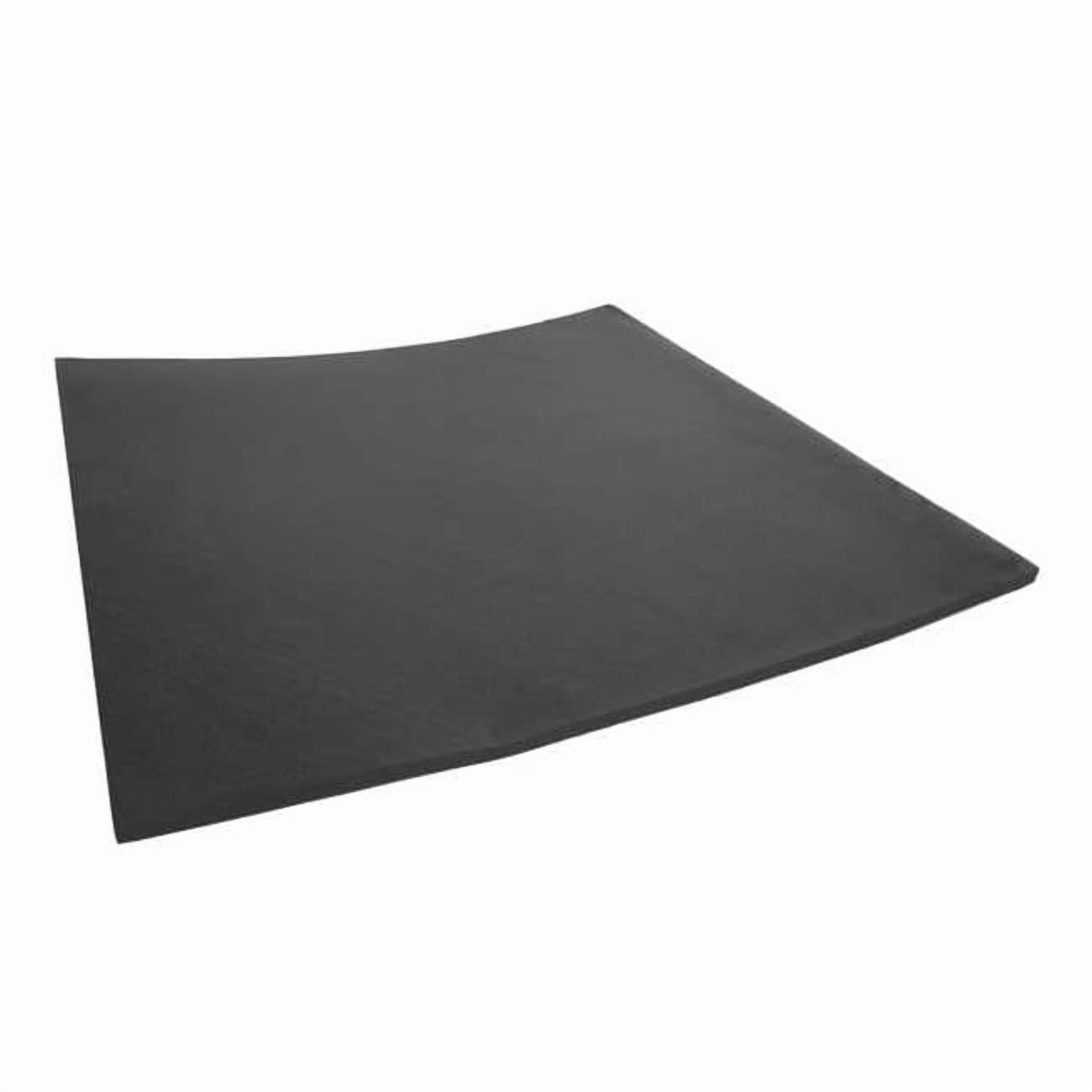 Foam Sheet, Crosslink, 12 in W, 12 in L, 1/2 in Thick, Charcoal ...