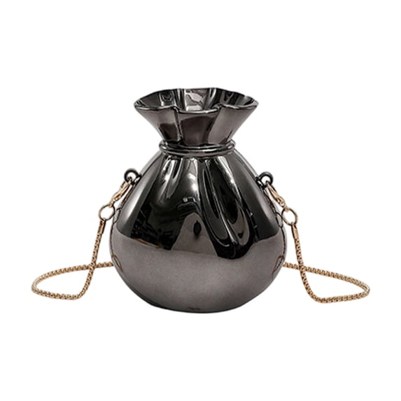 Black Crossbody Bag Acrylic Transparent Trendy Designer Shoulder Bag ...