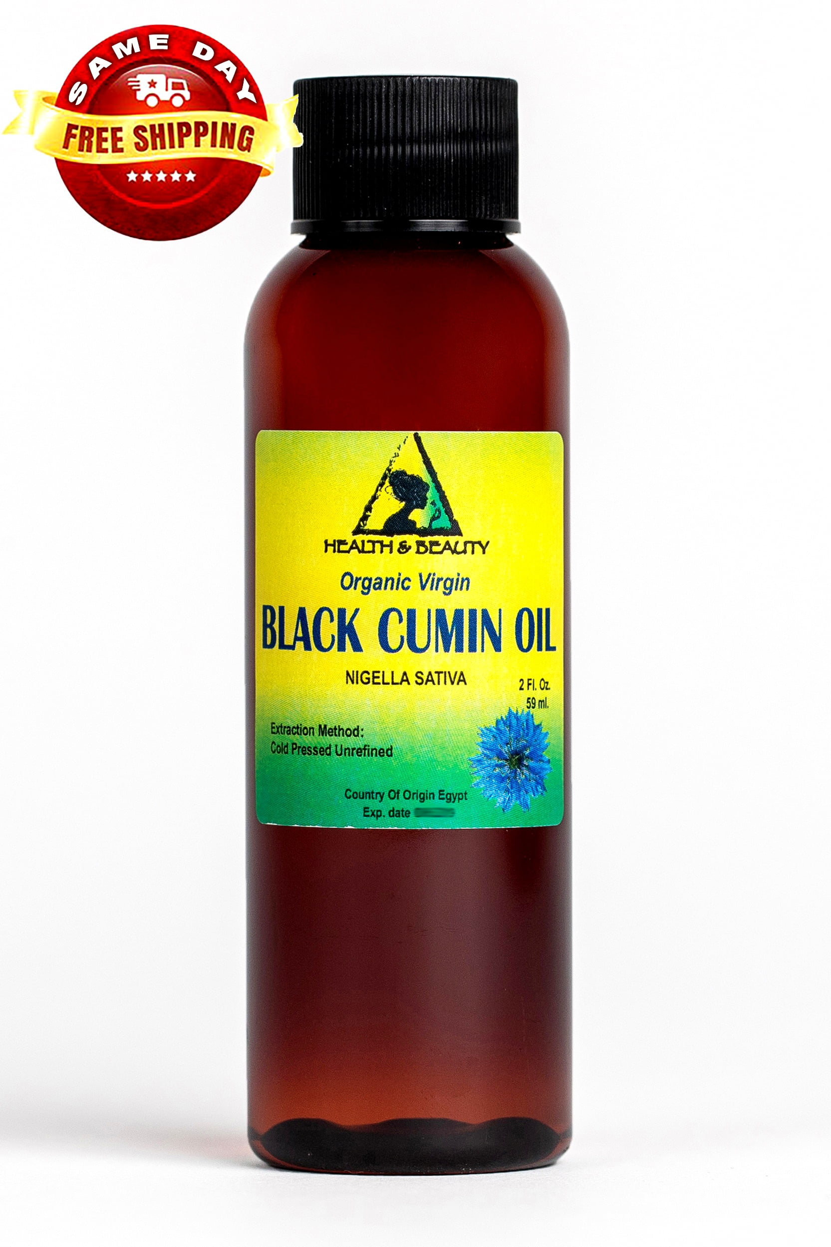 H&B Oils Center Co, Black Cumin Seed Oil, Unrefined Virgin Raw Cold ...