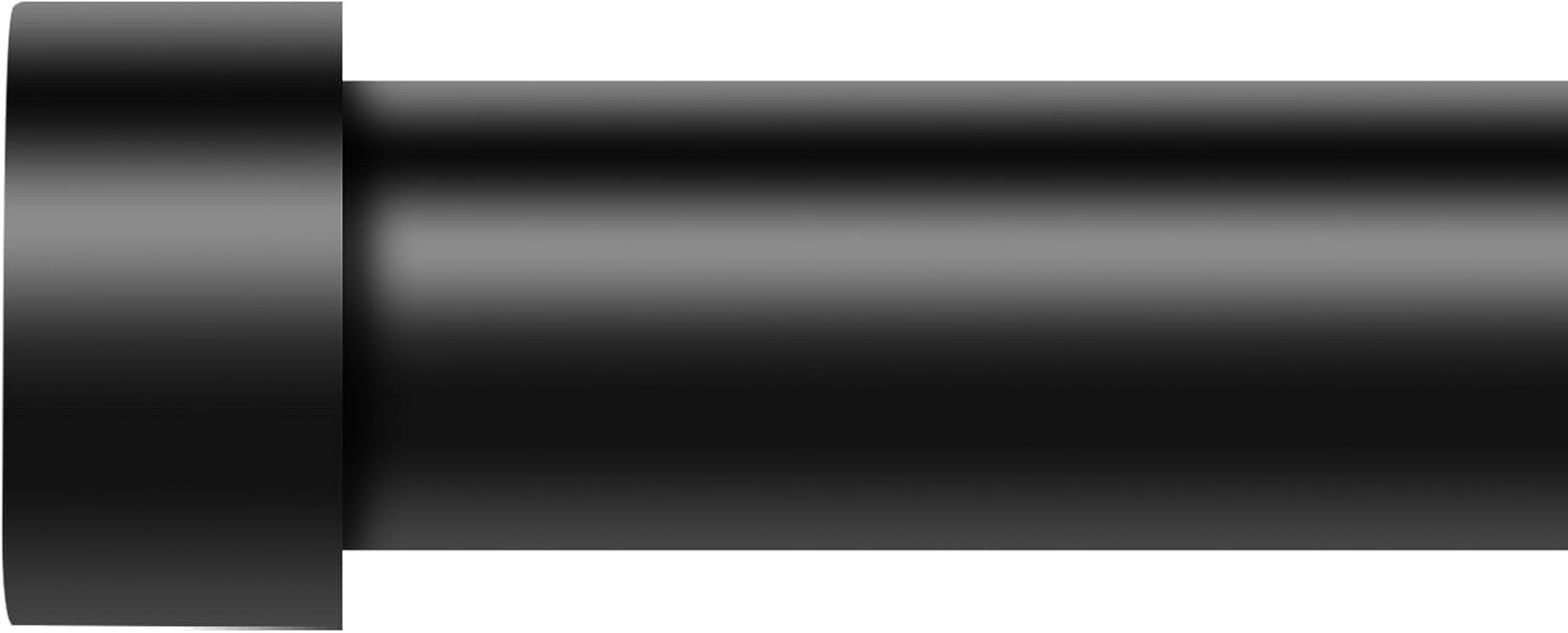 Black Curtain Rods for Windows 120 to 170 Inch(3-14 Feet),extra long ...