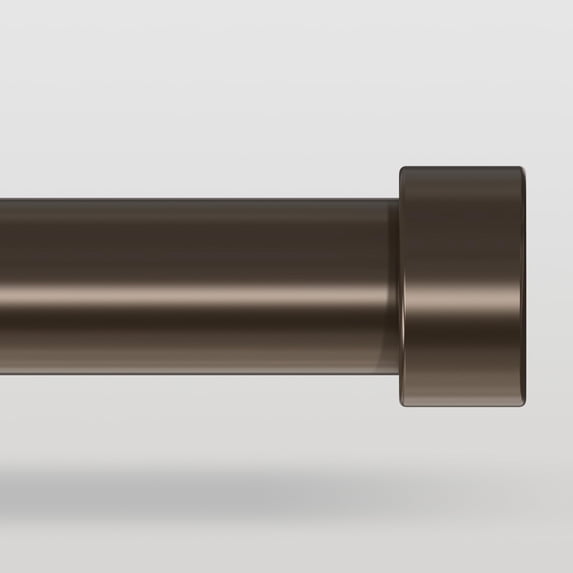 Black Curtain Rods for Windows 120 to 170 Inch(3-14 Feet),extra long ...