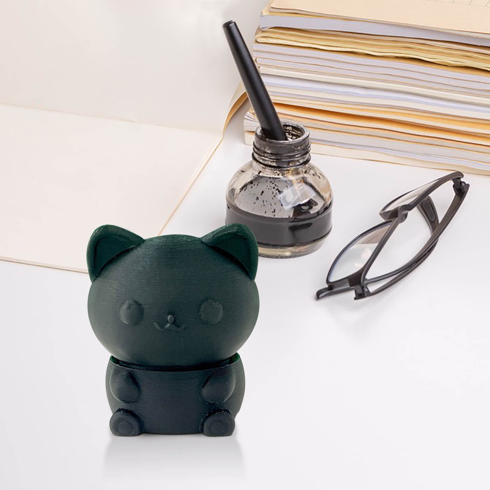 Black Cute Rotating Stress Relief Toy - Adorable For All - Walmart.com