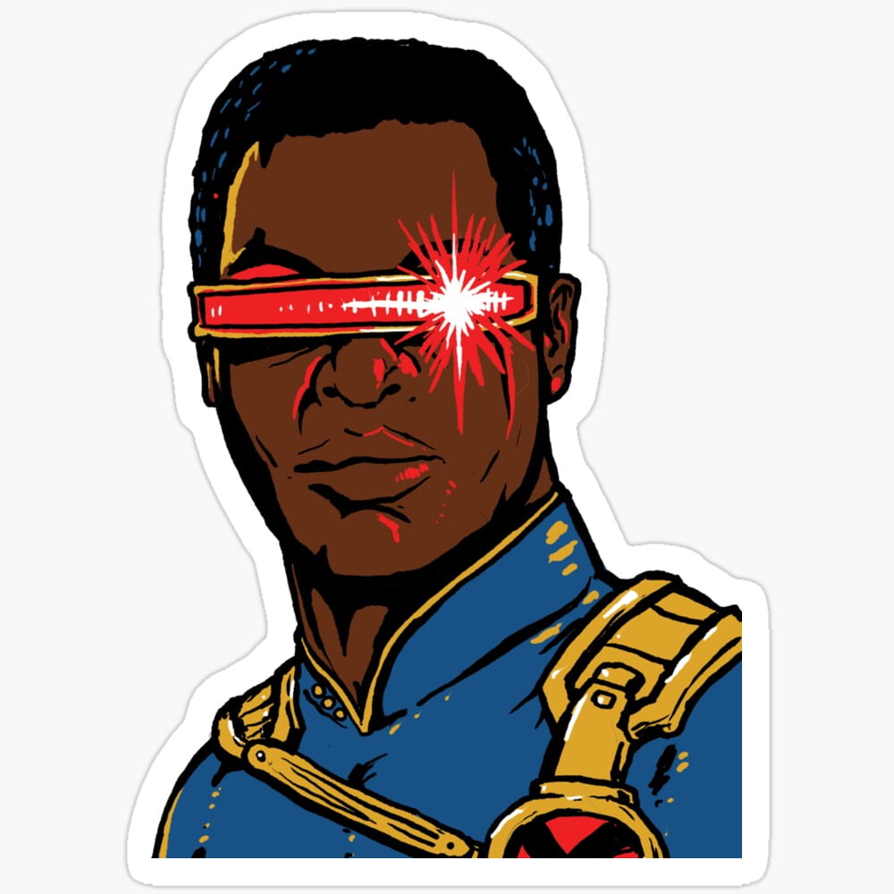 Black Cyclops Sticker Phone Decal Water Bottle Stickers Car Decals ...