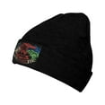 Black DND Dungeons And Dragons Warm Knit Beanie Hat 3D Printed Skull ...