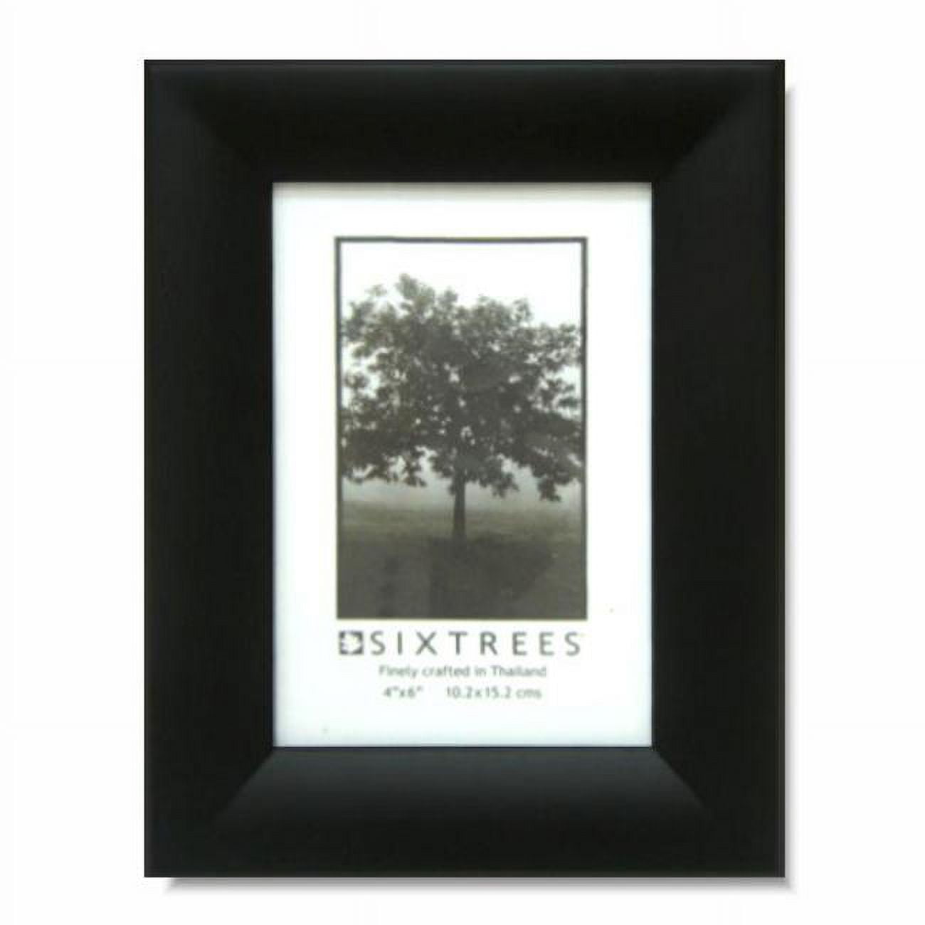 Black DOULTON frame for modern decorating by Sixtrees - 5x7 - Walmart.com