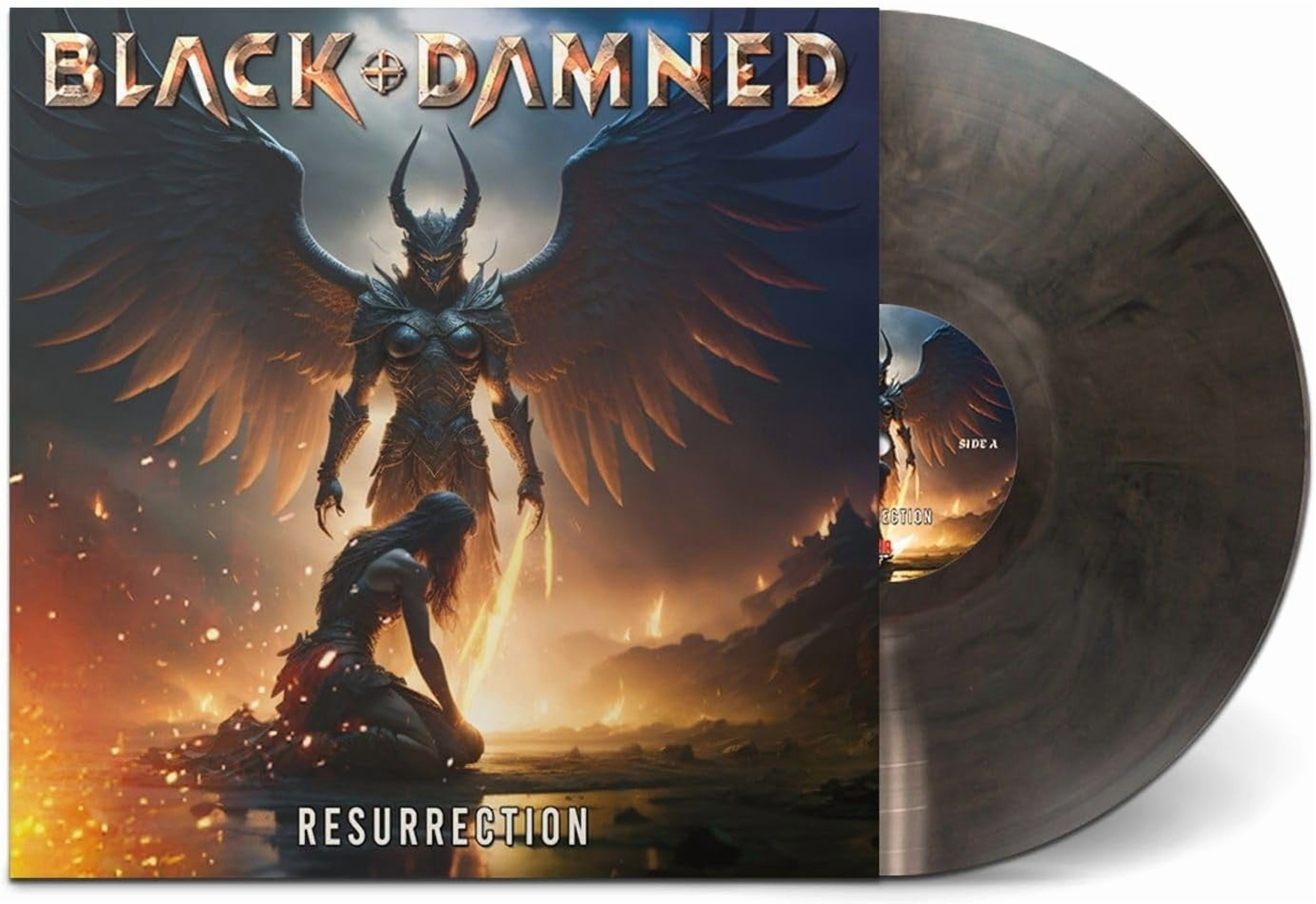 Black & Damned - Resurrection (ruthless Black Marbled) [VINYL ...