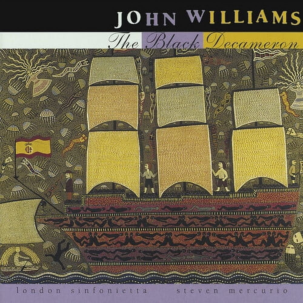 John Williams - Black Decameron: Guitar Music of Leo Brouwer - Music ...