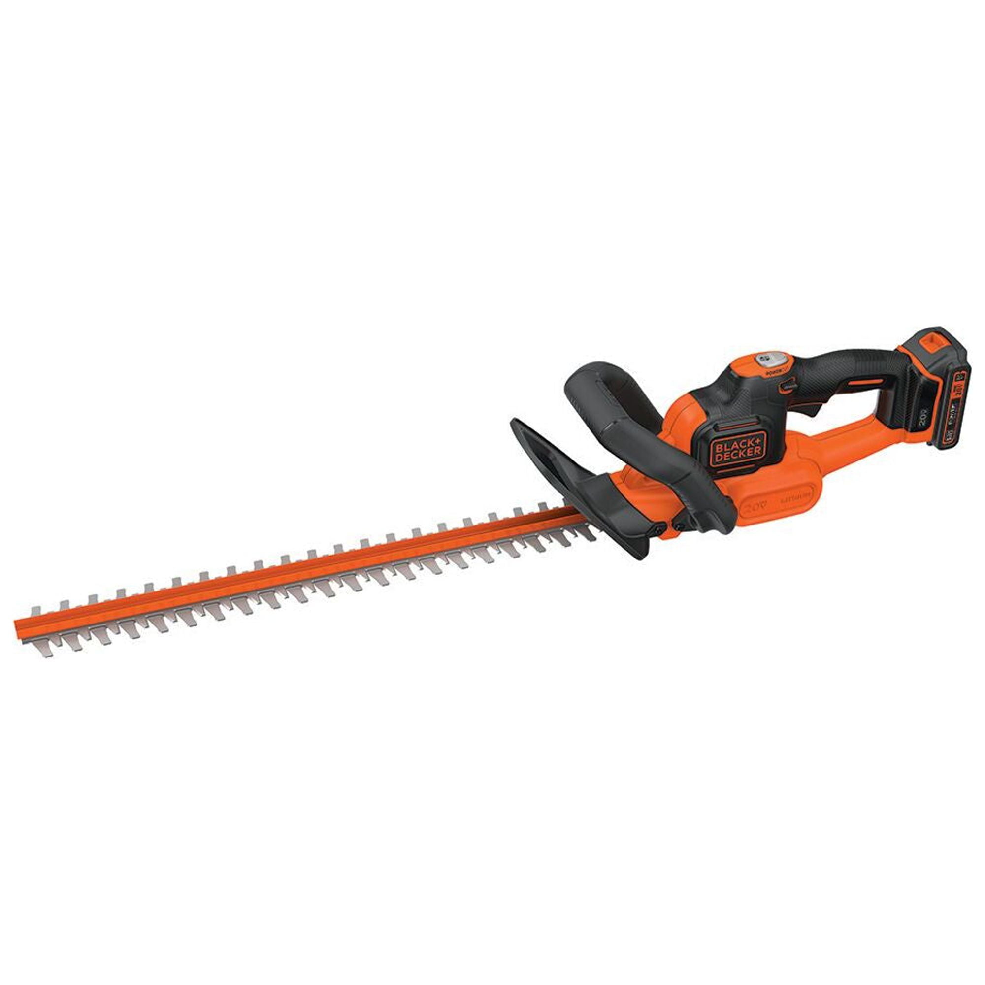BLACK DECKER 40V MAX 24 Lithium Ion Cordless Hedge Trimmer Battery Charger Included Walmart