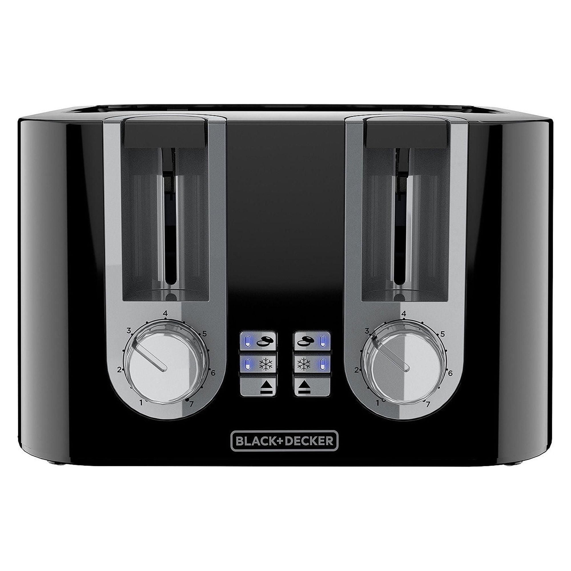 Black+Decker Four Slot 4-Slice Toaster TR0045 - BLACK ONE SIZE ...