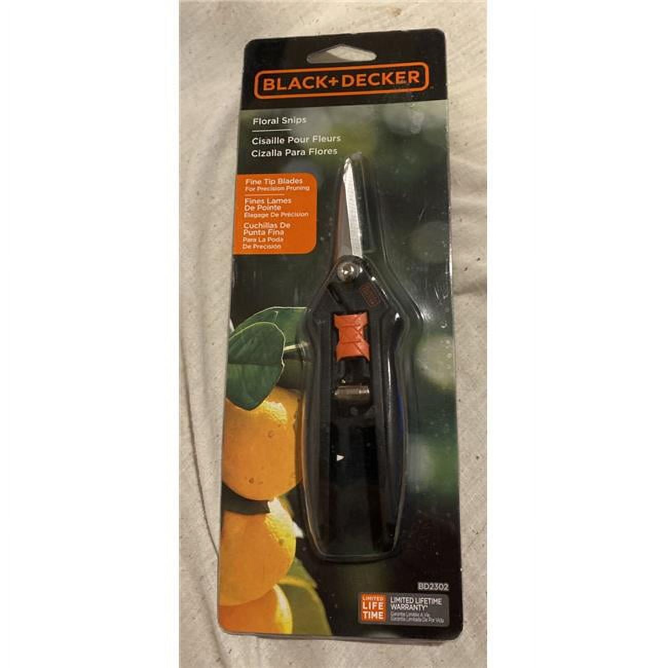 Black & Decker 6" Floral Snips - Walmart.com