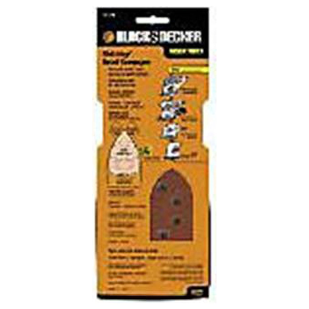 Black & Decker 9804881 74-672 Mega Mouse Assorted Grit, Pack of 5 ...