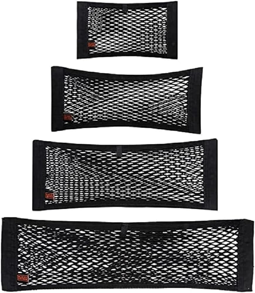 Black+Decker Car Luggage Net 4 Pieces - Storage - 4 Different ...