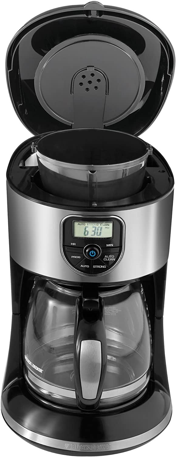 Black & Decker CM4000S 12-Cup Programmable Coffeemaker - Walmart ...