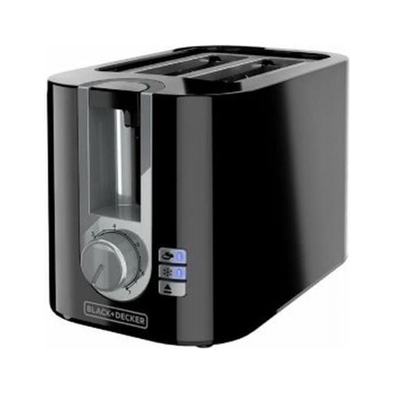Black & Decker TR0025B Toaster, 2-Slice, Black - Quantity 1 - Walmart.com