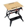 BLACK+DECKER Portable Workbench, Project Center and Vise, Holds 550lbs ...