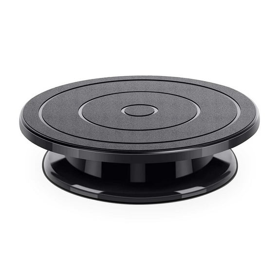Black Decorating Turntable Versatile Rotating Disk For Ceramic Clay ...
